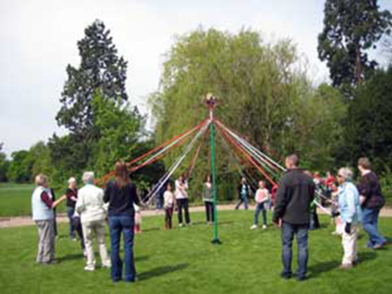 Maypole Dancing - Let's Go Britain